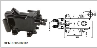 000 553 7901 AM Mercedes Benz Truck - Truck Spare Parts - Metalforce ...